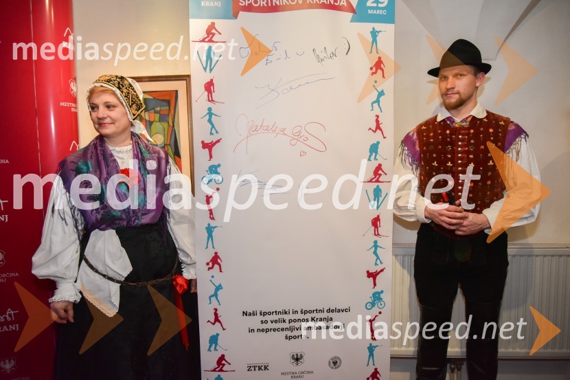 Mediaspeed - Sprejem športnikov Kranja