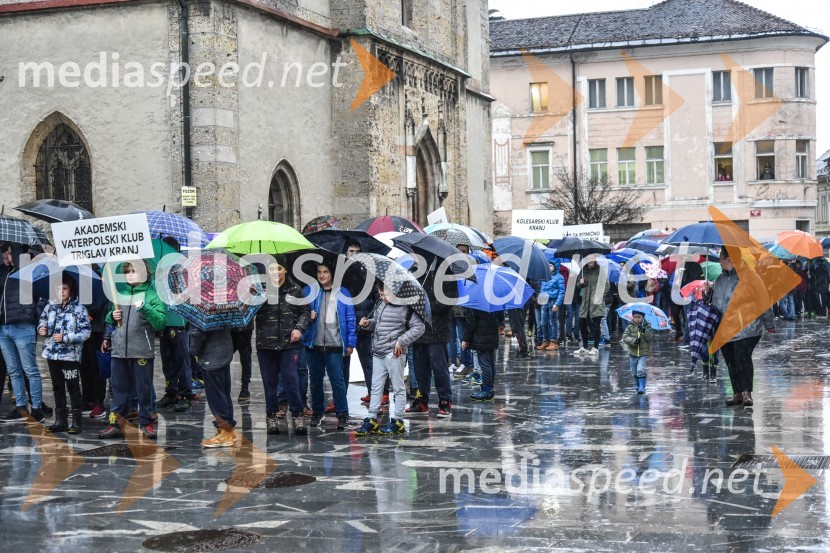 Mediaspeed - Sprejem športnikov Kranja