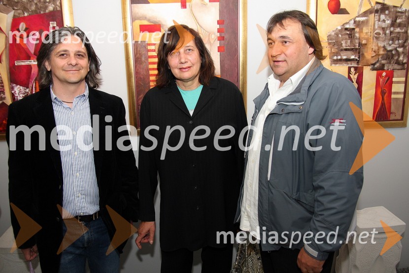 Mediaspeed - Odprtje razstave slik Zvonka Bartoka v Galeriji Boem