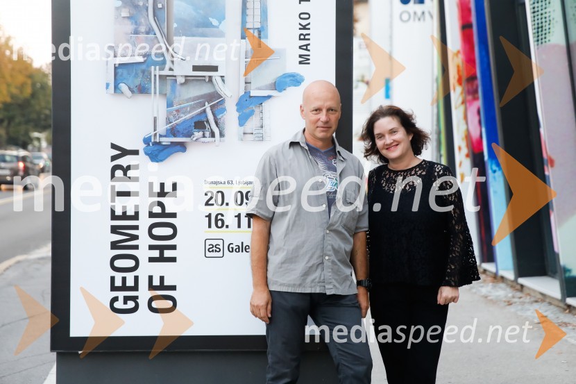 Mediaspeed - Odprtje razstave Geometry of hope v AS Galeriji