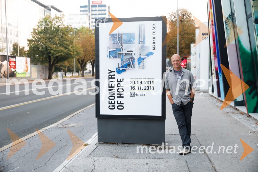 Mediaspeed - Odprtje razstave Geometry of hope v AS Galeriji