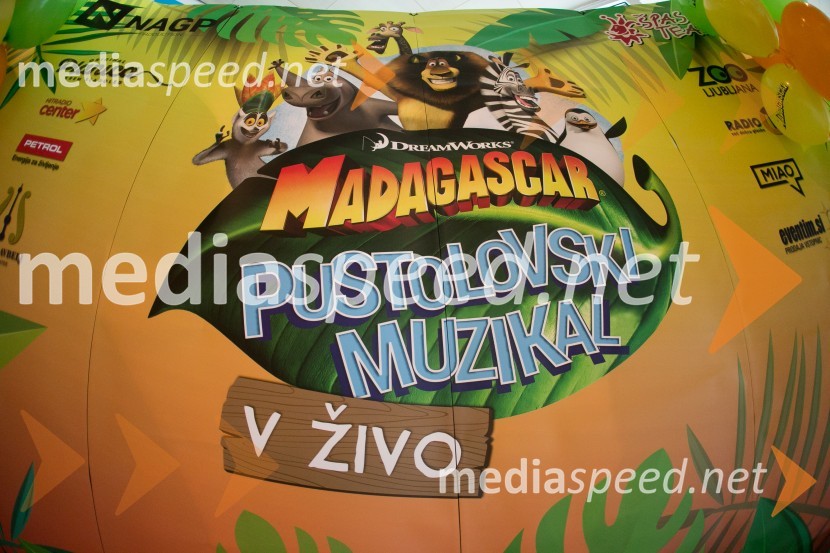 Mediaspeed - Madagascar, premiera muzikala