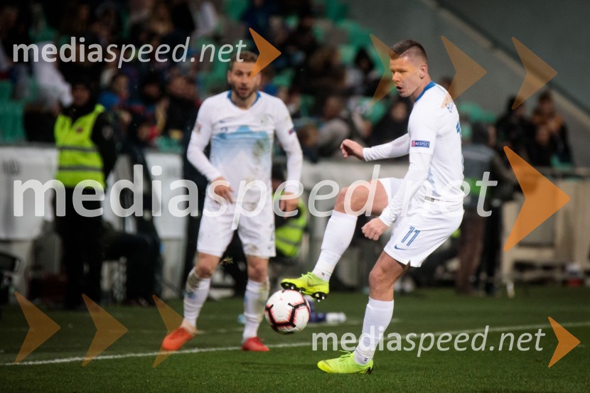 Mediaspeed - Nogometna tekma Liga narodov, Slovenija – Norveška