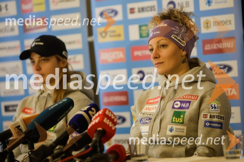 Mediaspeed - Ilka Štuhec, novinarska konferenca